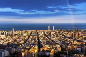 Skyline Barcelona creado por estos edificios