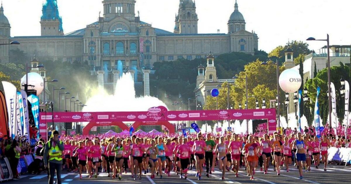 Este 6 de noviembre se realiza la Cursa de la Dona 2022 Barcelona