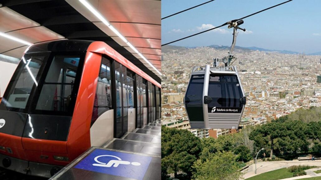 Se reanuda el servicio del funicular y el teleférico de Montjuïc