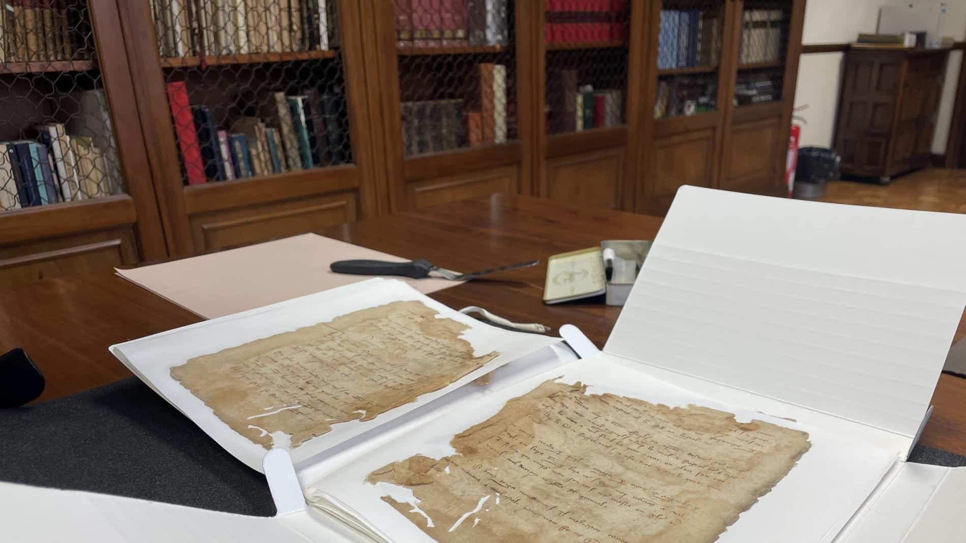 Troubadour poems from the 14th century discovered in Barcelona