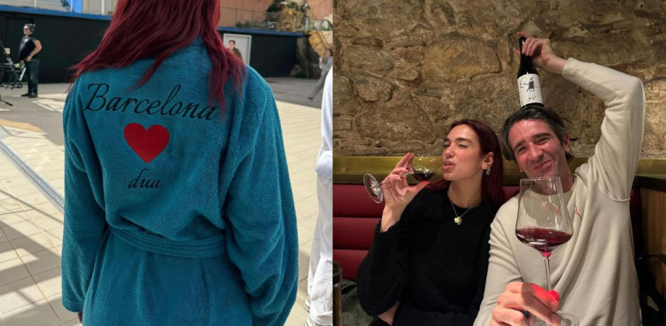 Dua Lipa disfrutó de una aventura gastronómica en Barcelona